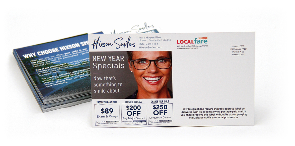 Stand Alone Postcard Printing & Partnership Program Chattanooga TN ...